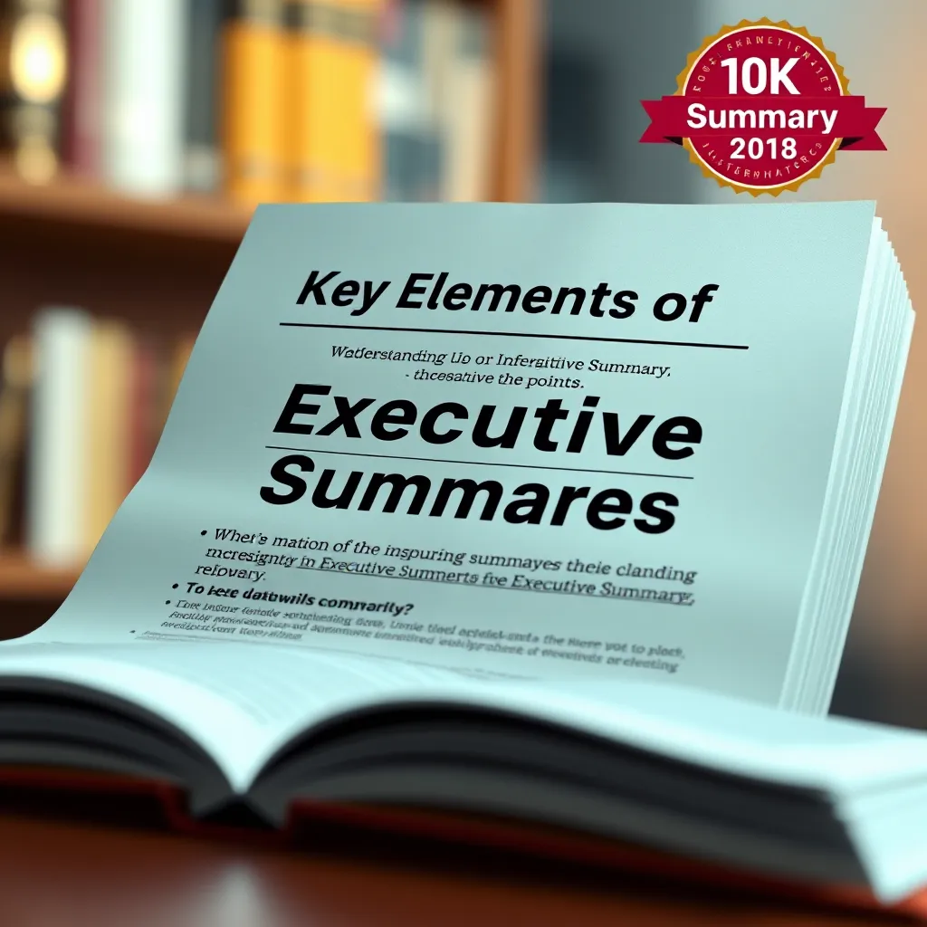 Understanding the Importance of Executive Summaries