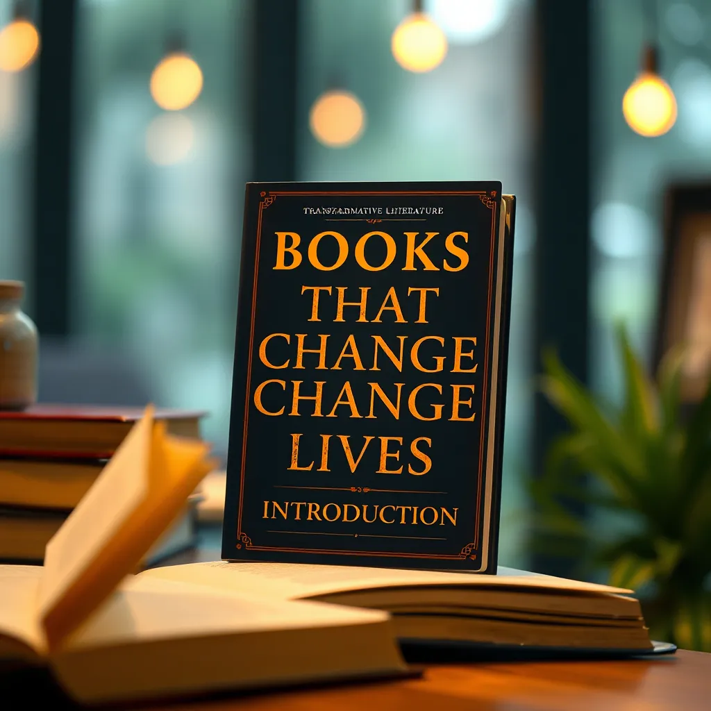 Books That Change Lives: Transformative Literature