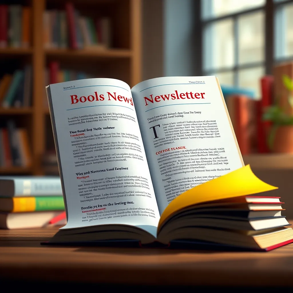 Crafting an Effective Book Newsletter: A Comprehensive Guide