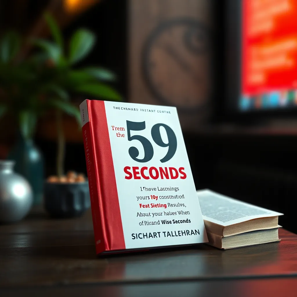 Key Takeaways from Richard Wiseman's 59 Seconds