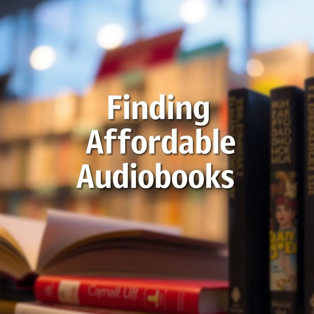 Smart Ways to Find Affordable Audiobooks